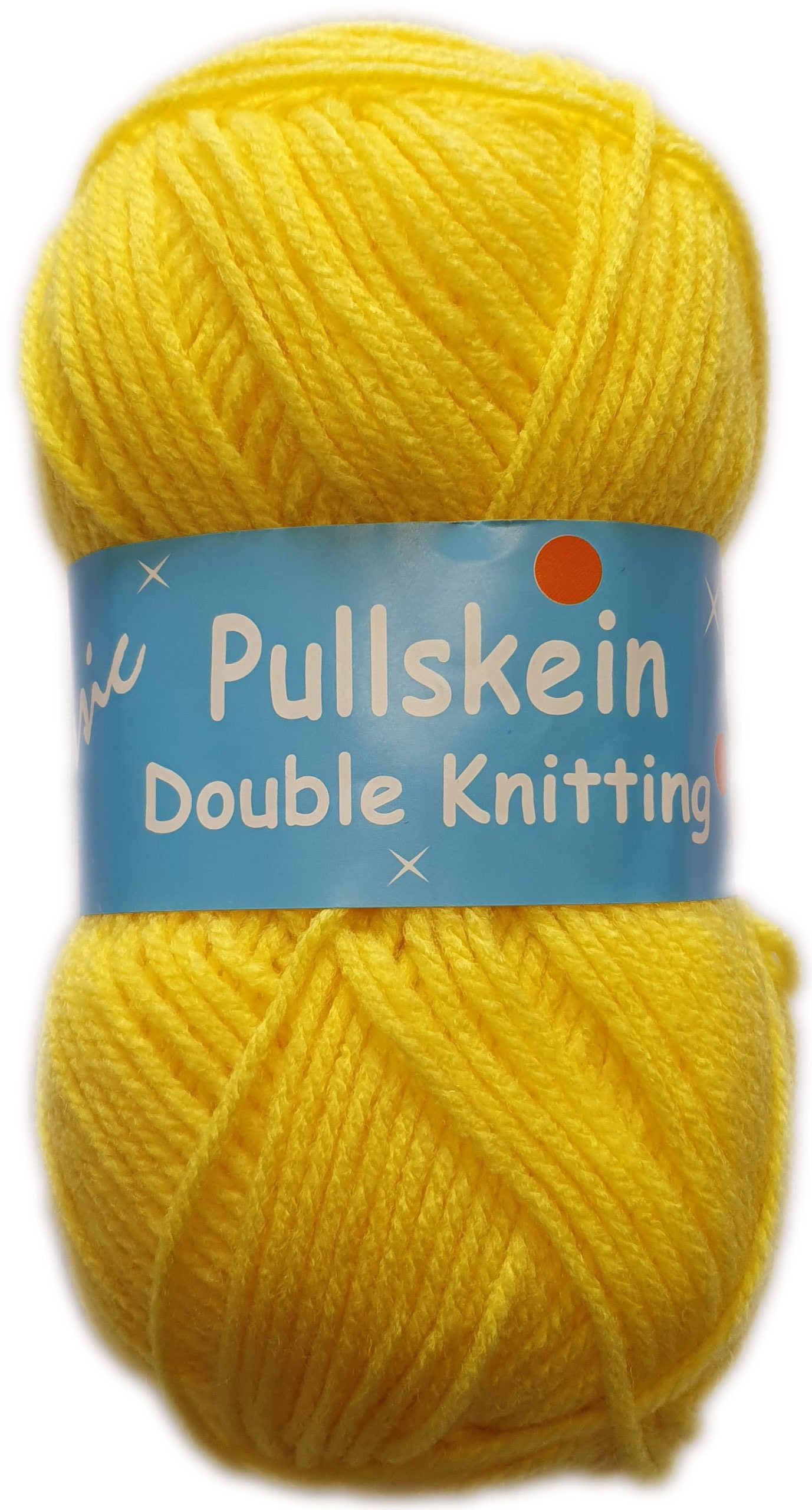 CLASSIC PULLSKEIN D.K 100g-COL.62 YELLOW – Vaalcraft Distributors