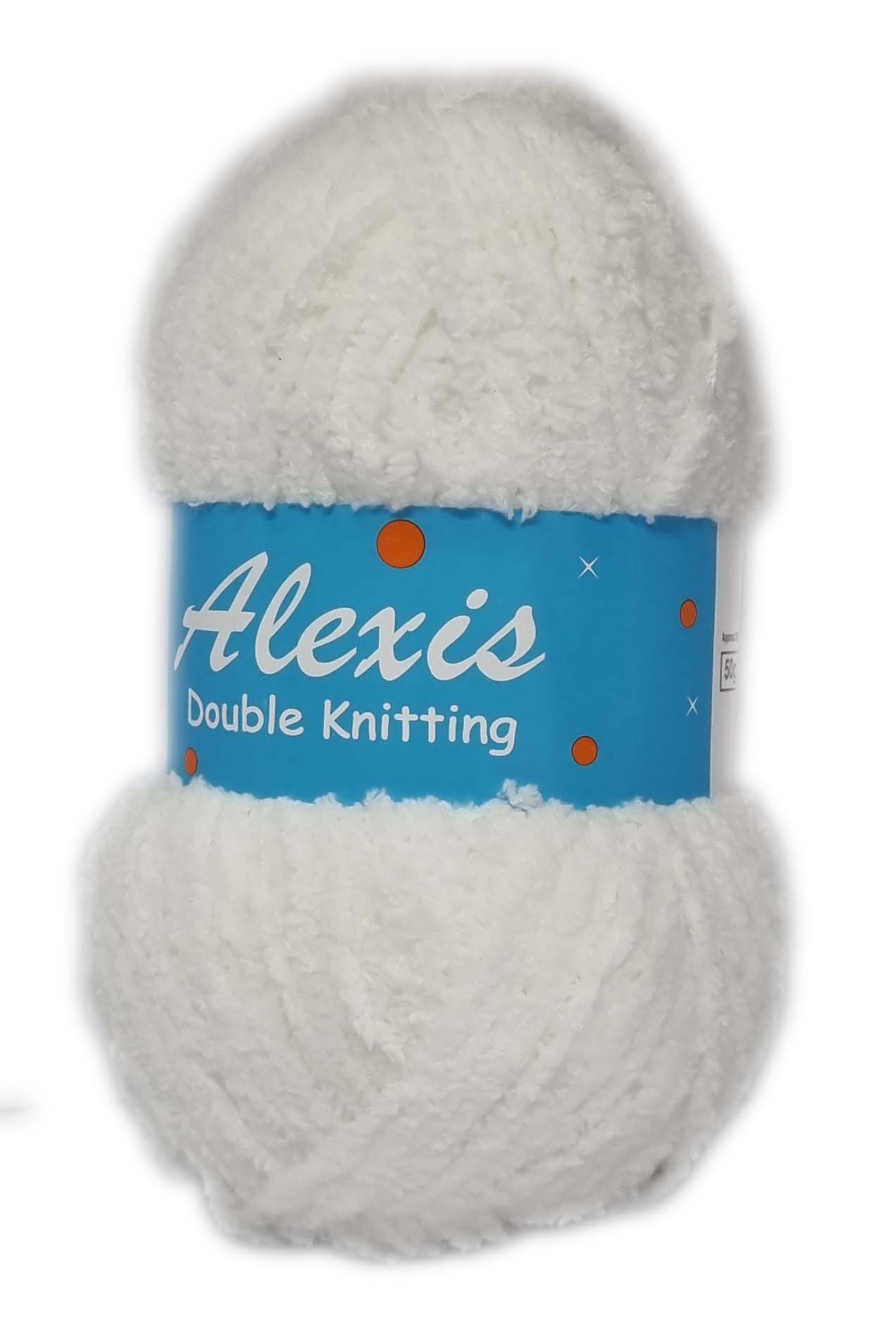 ALEXIS D.K 50g-COL.23 WHITE – Vaalcraft Distributors