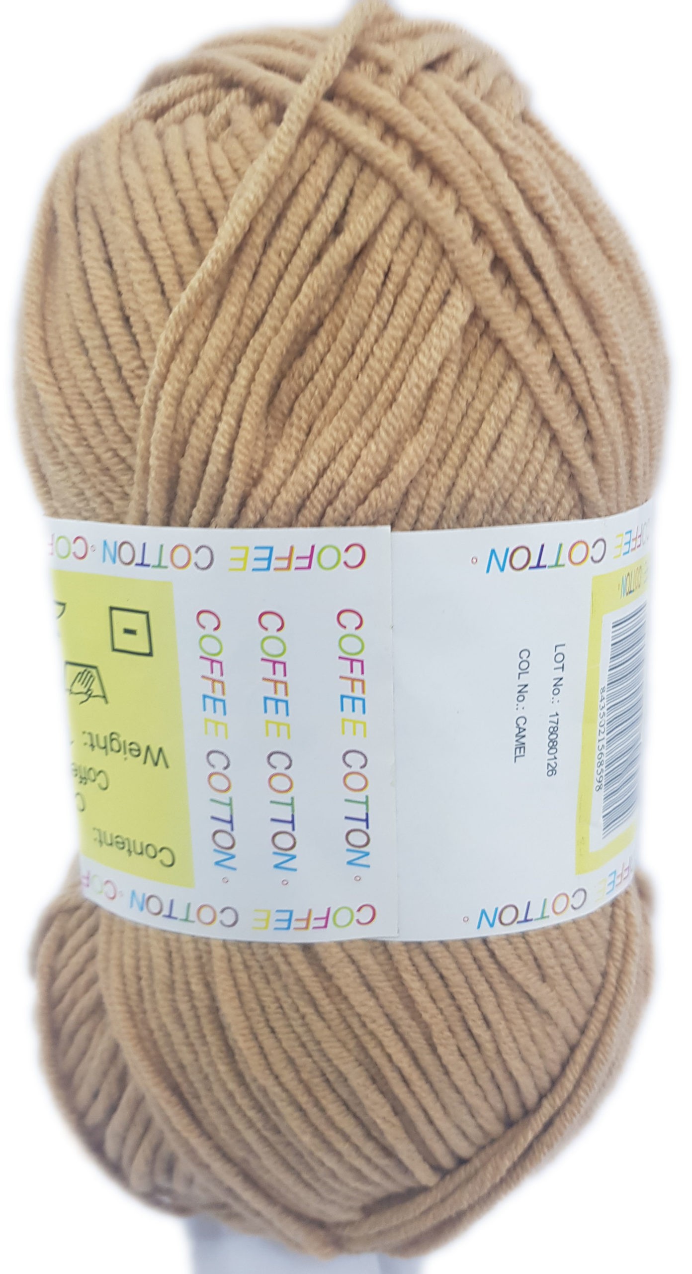 COFFEE COTTON D.K 100g-COL.CAMEL – Vaalcraft Distributors