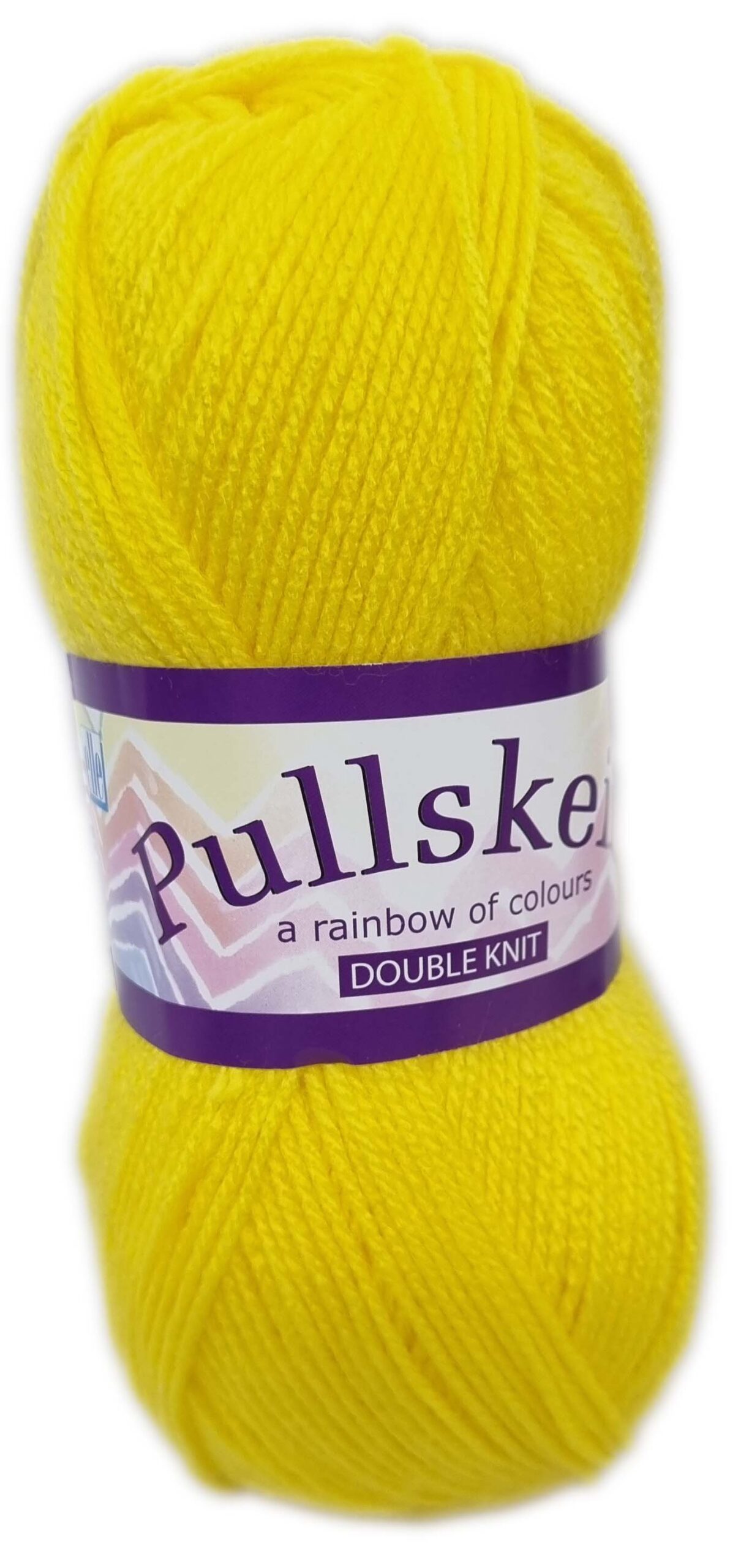 PULLSKEIN D.K 100g- COL 138 BRIGHT YELLOW – Vaalcraft Distributors