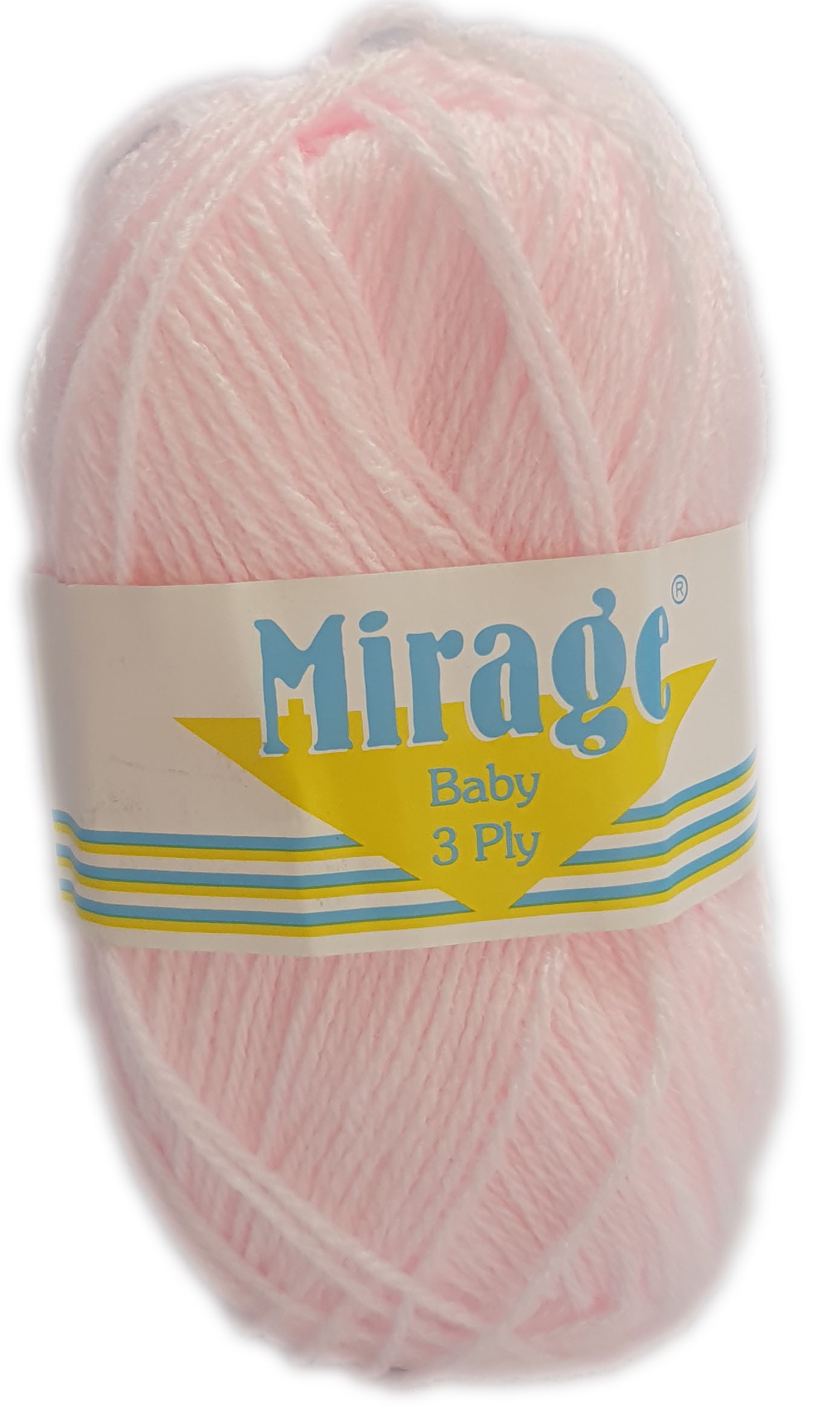 MIRAGE BABY 3 PLY 25g-COL.004 PINK – Vaalcraft Distributors