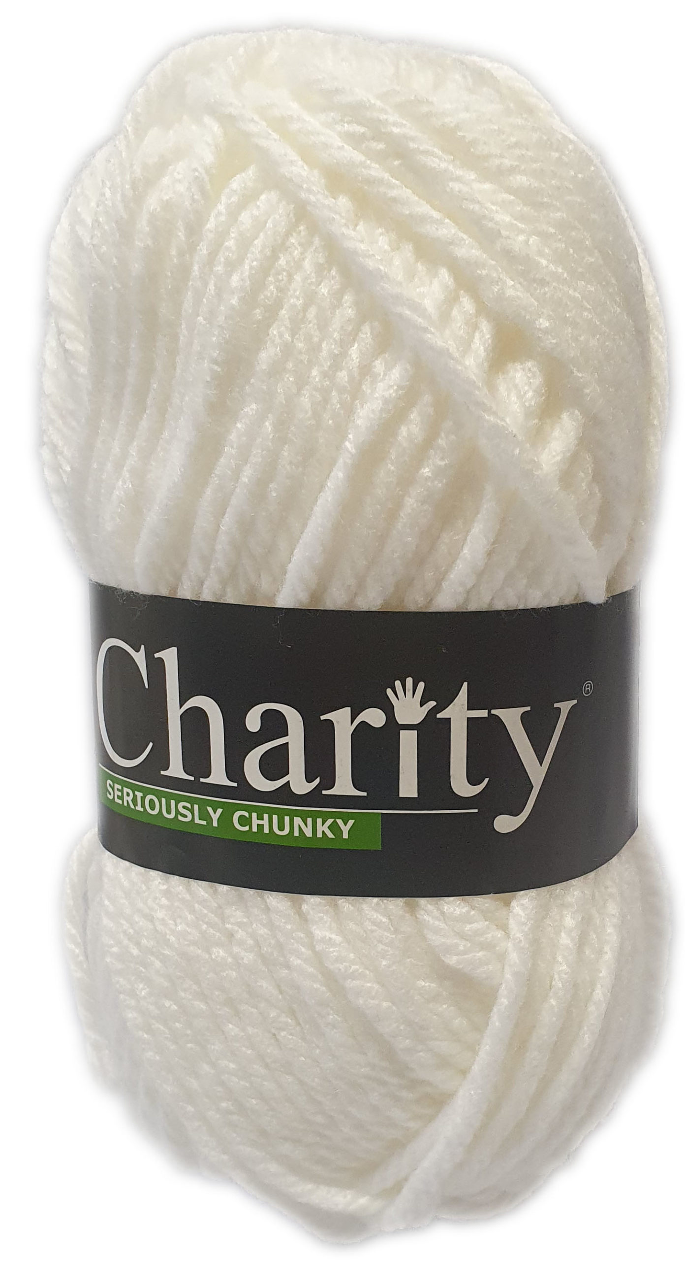 CHARITY SERIOUSLY CHUNKY 150g-COL.001 WHITE – Vaalcraft Distributors