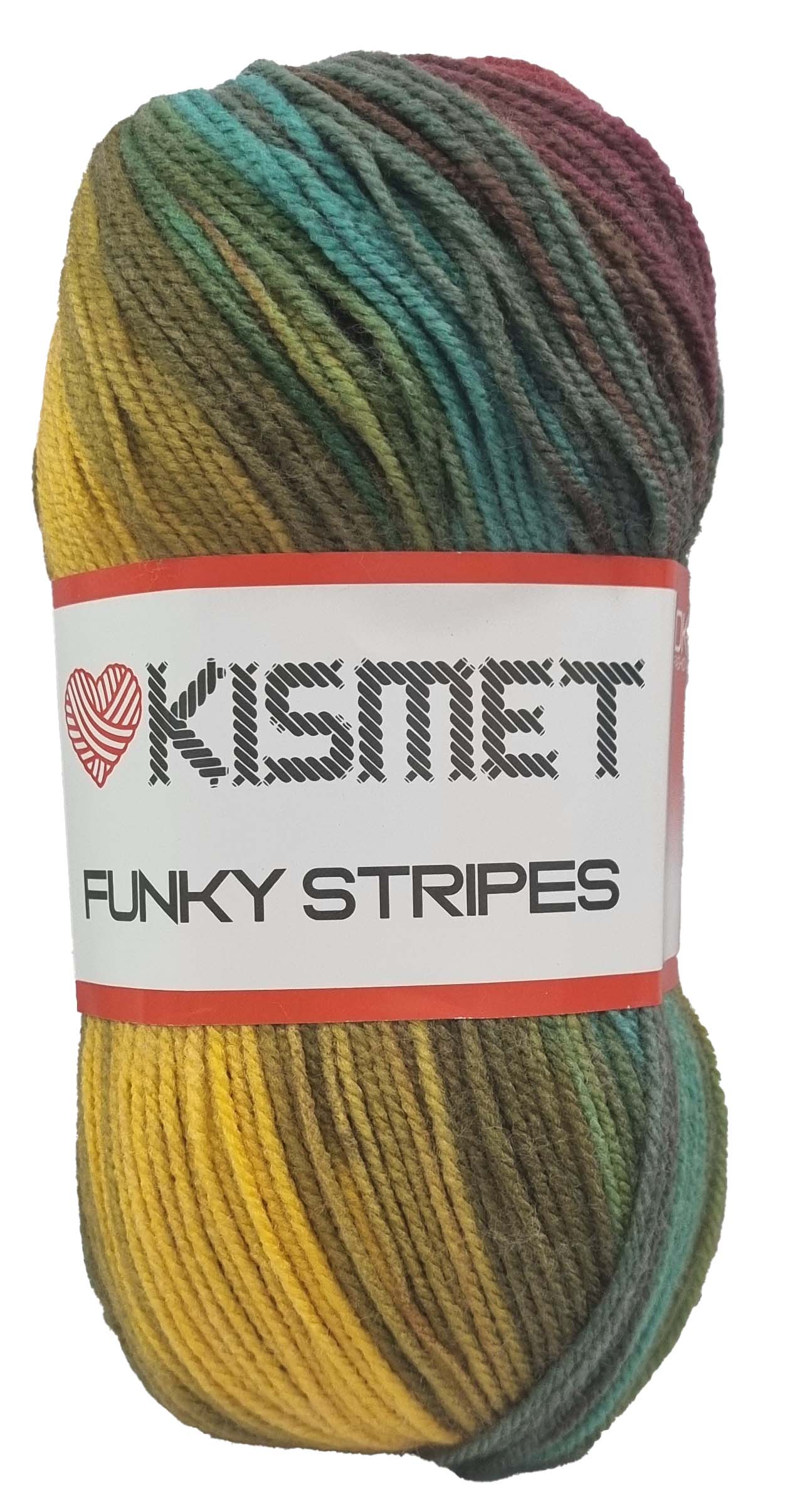 FUNKY STRIPES D.K 100g-COL.211 – Vaalcraft Distributors