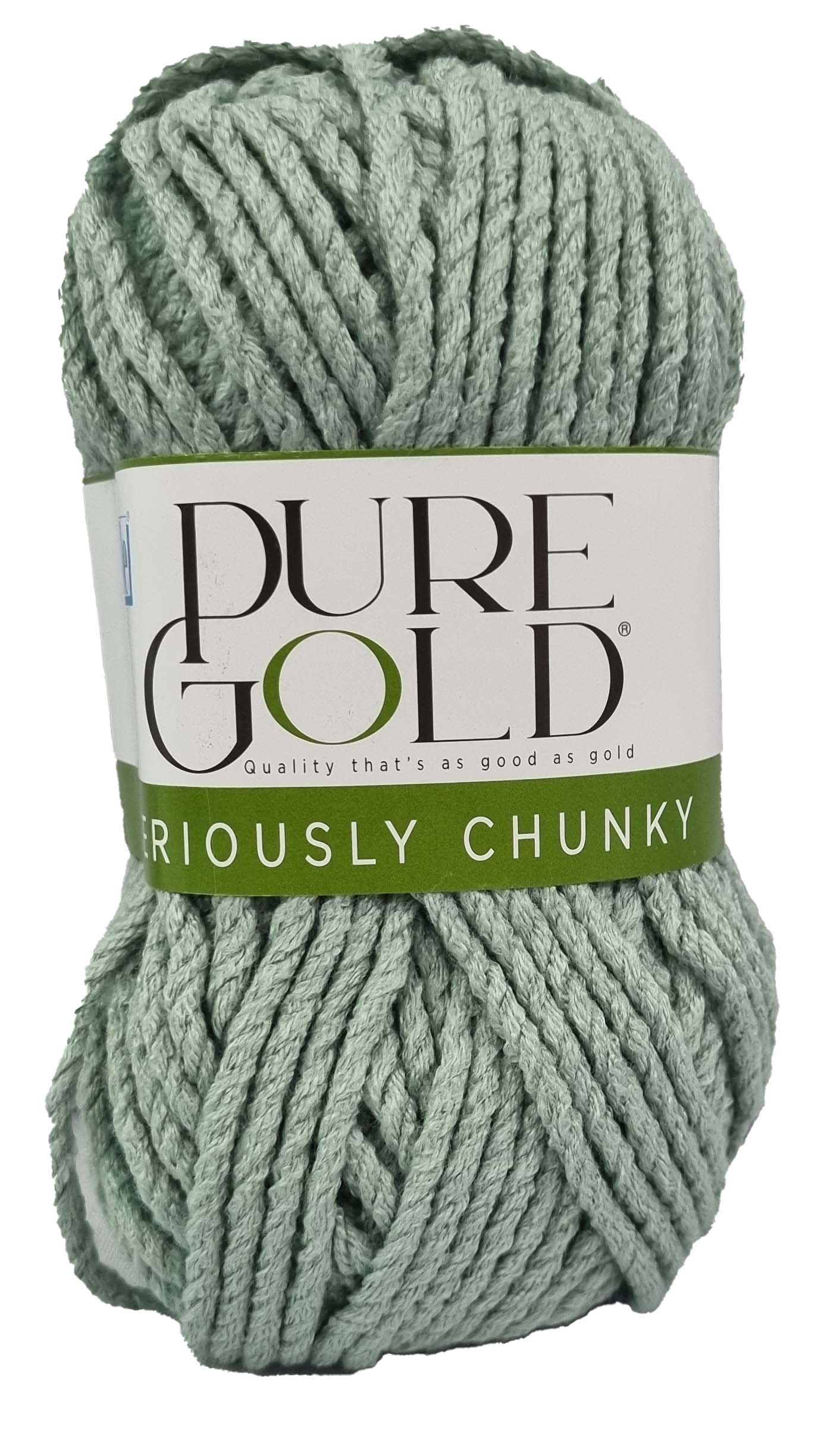 PURE GOLD SERIOUSLY CHUNKY 100g-COL.218 PISTACHIO – Vaalcraft Distributors