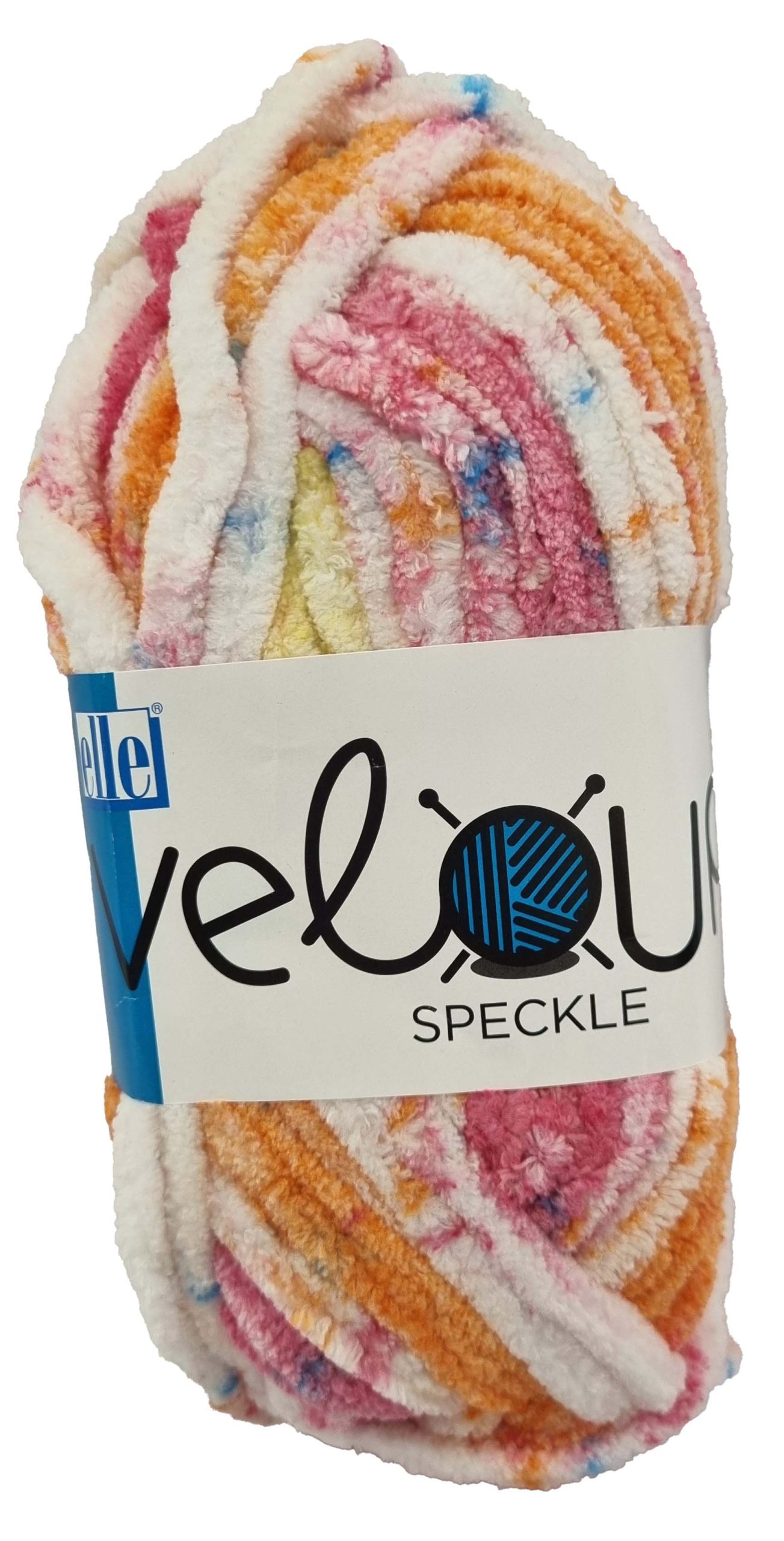 ELLE VELOUR SPECKLE 100g-COL.805 MANGO TANGO – Vaalcraft Distributors