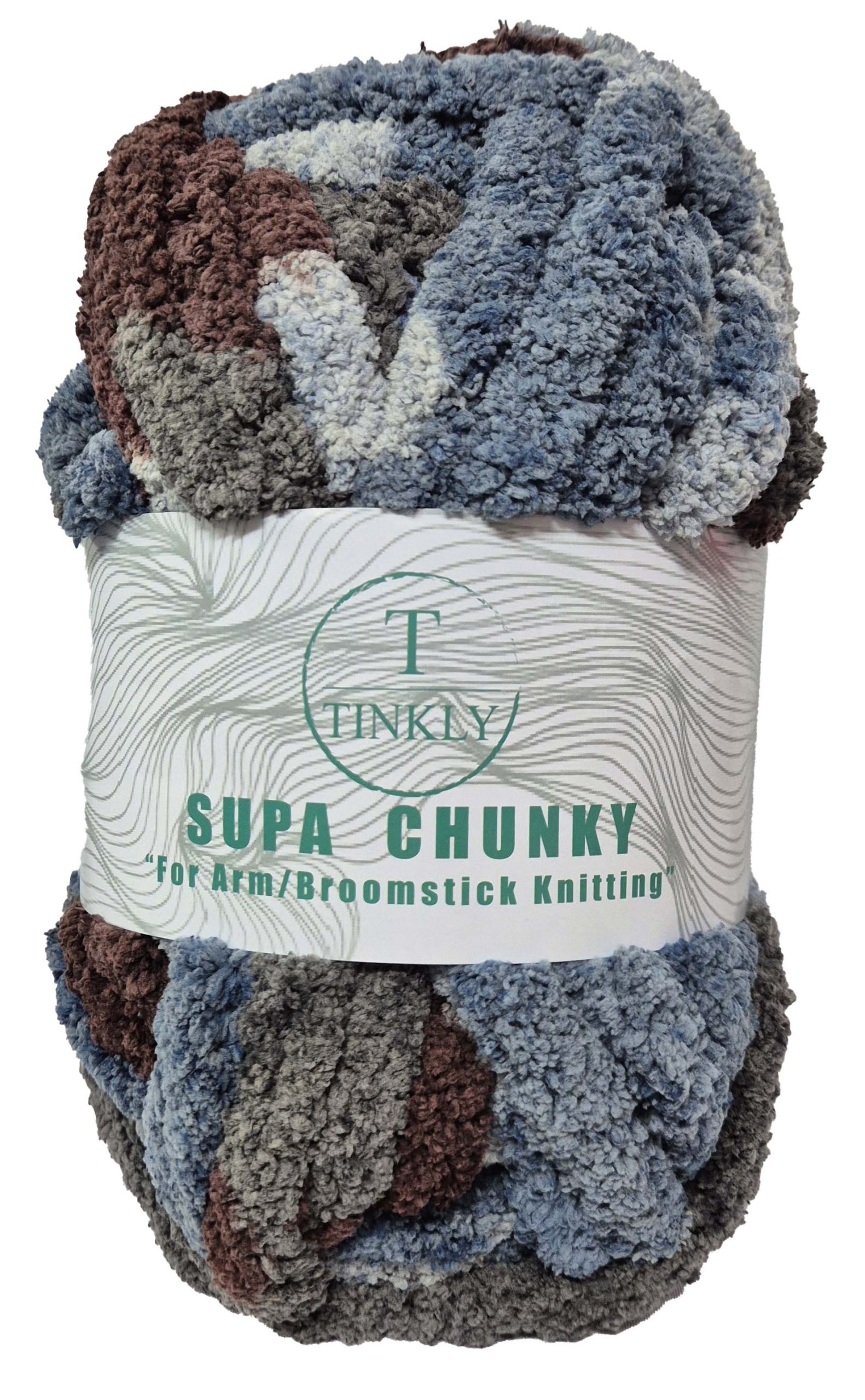 SUPA CHUNKY 250g-COL.84 BLUE CAMO – Vaalcraft Distributors