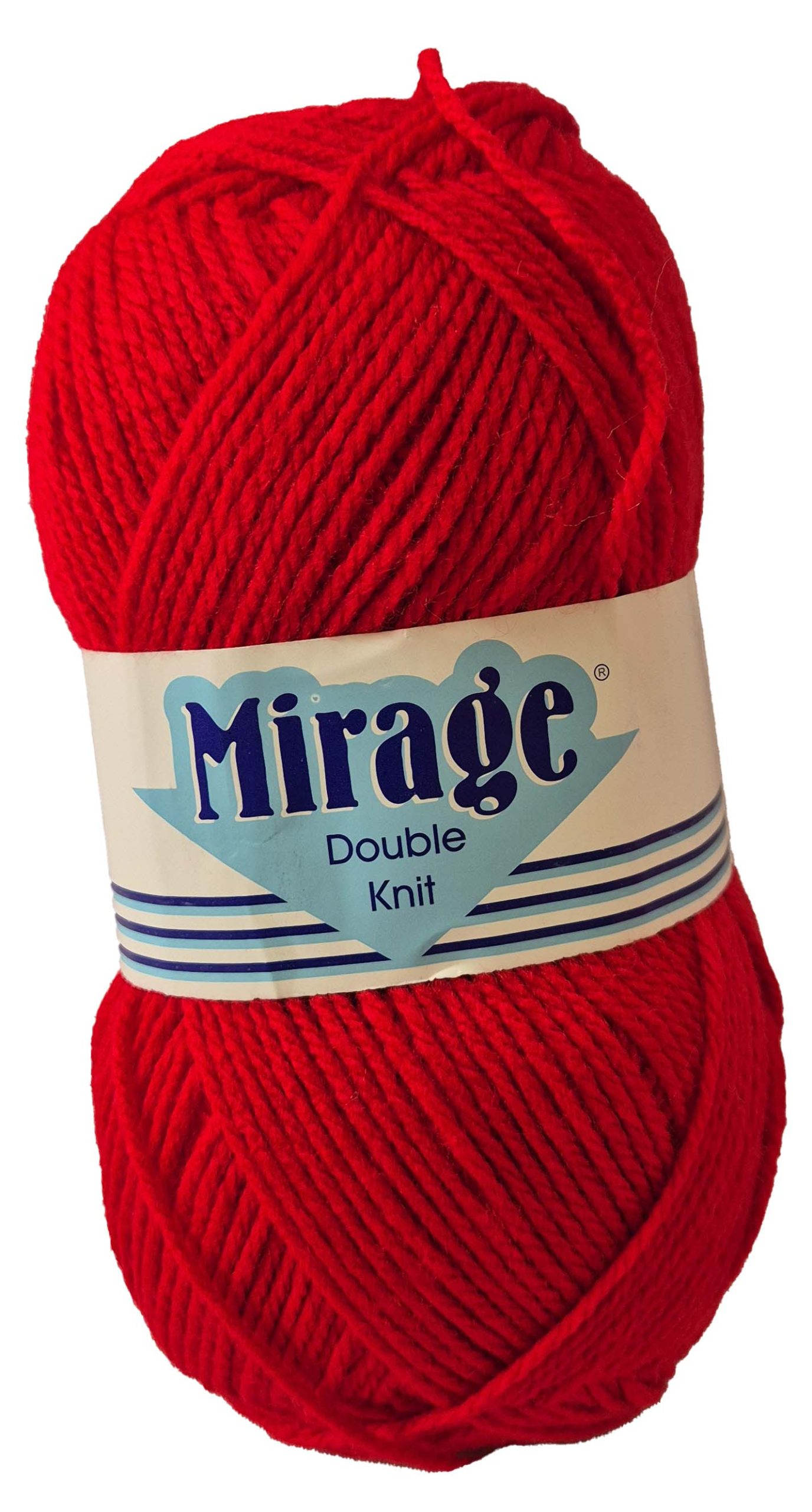 MIRAGE PULLSKEIN D.K 100g-COL.169 CHERRY RED – Vaalcraft Distributors